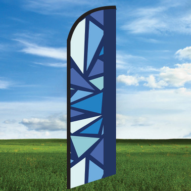 Blue Ice - Feather Flag SS