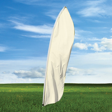 White - Classic Feather Flag
