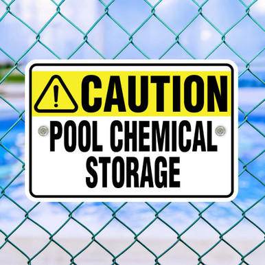 12" x 18" Pool Chemical Storage