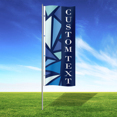 Blue Ice Custom 3x8 Designer Flag