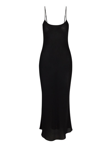 Under Slip Black | Silk Maxi Slip | Réalisation Par