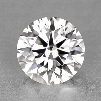 2.40 mm 1 pcs Round Extreme Brilliancy Color D-F Natural White Diamond ...
