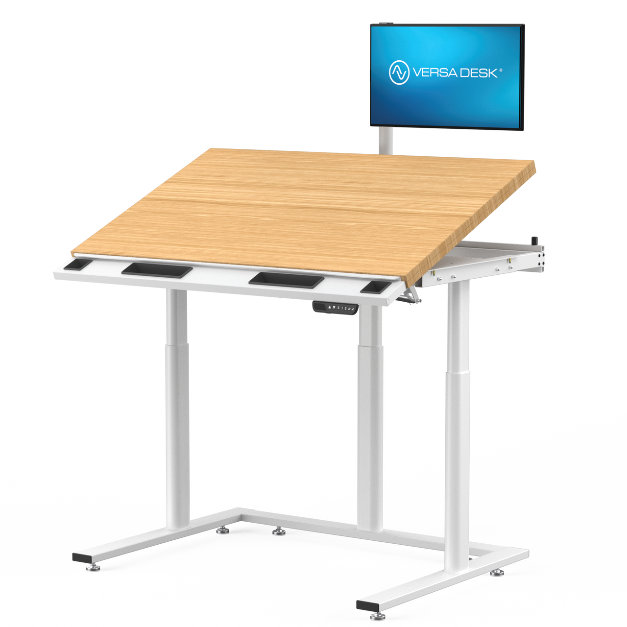 Triad Drafting Table Sliding Monitor Arm - Single