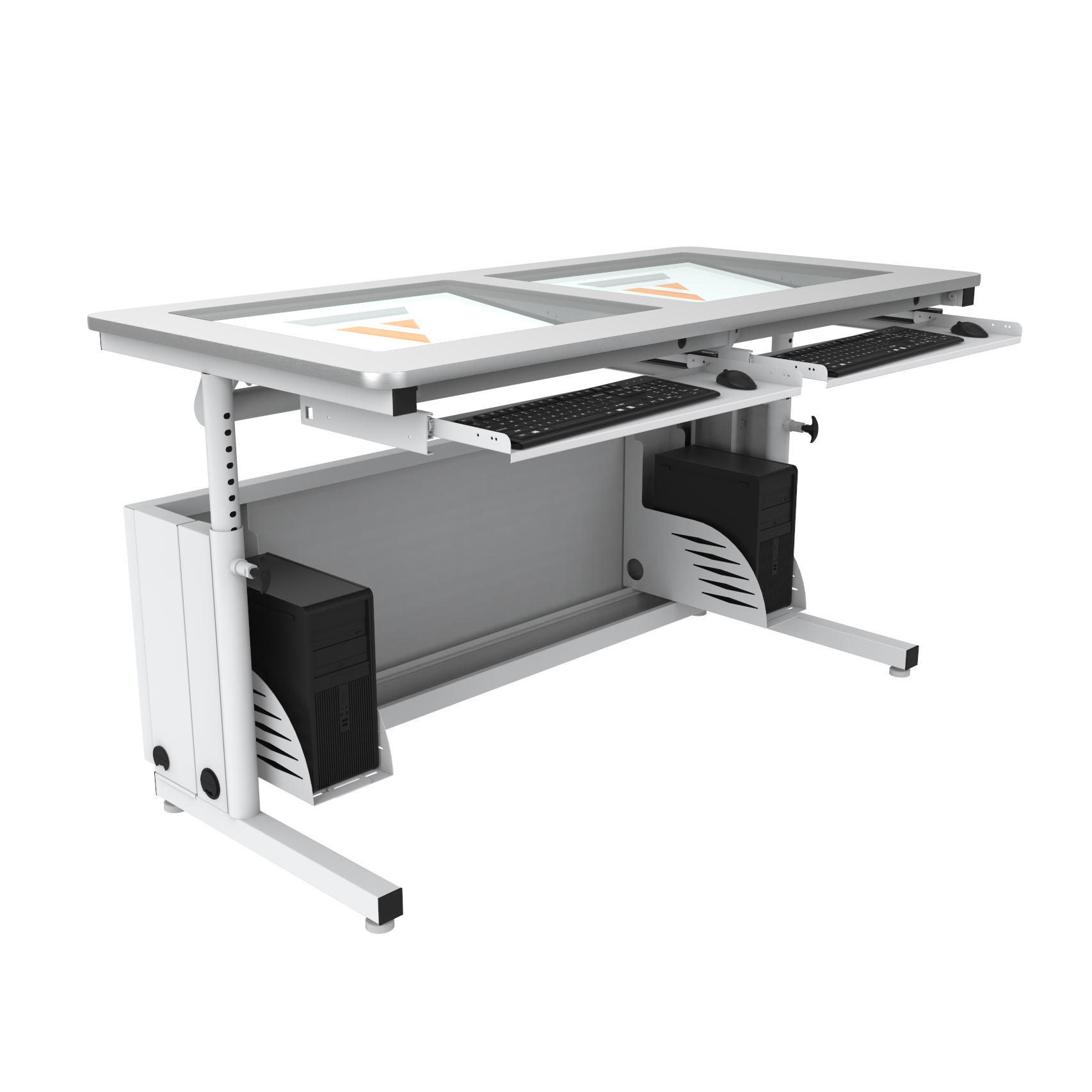 Downview Adjustable Computer Table - VersaTables