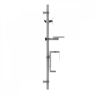 Adjustable computer wall mount Station - VersaTables