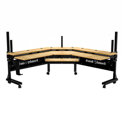 Foundry Bench Desk Corner Electric Standing Desk