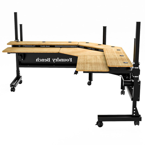 Foundry Bench Desk Corner Electric Standing Desk