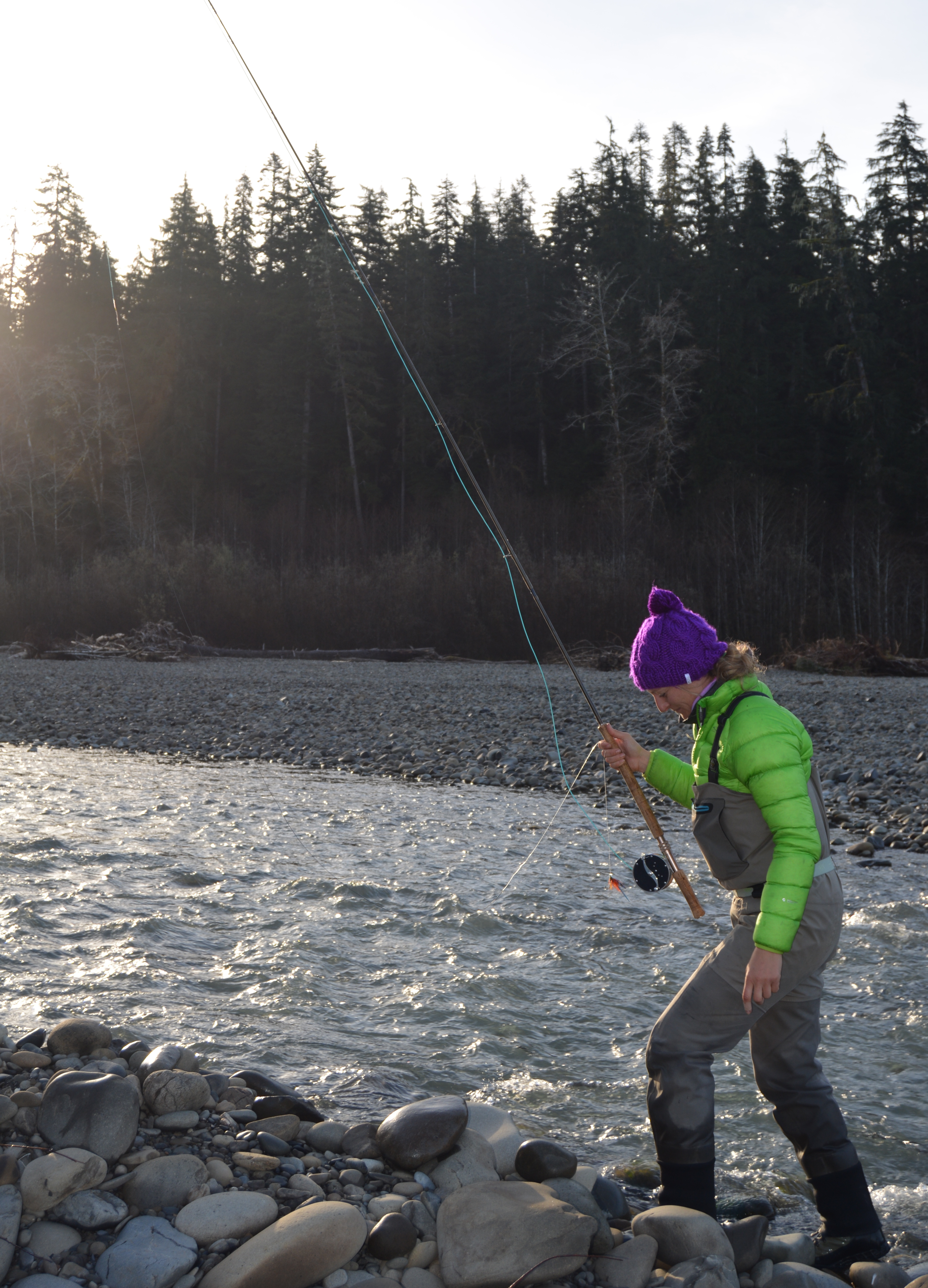Women's Showcase, Featured Female Angler: Allison Oliver - Damsel Fly ...