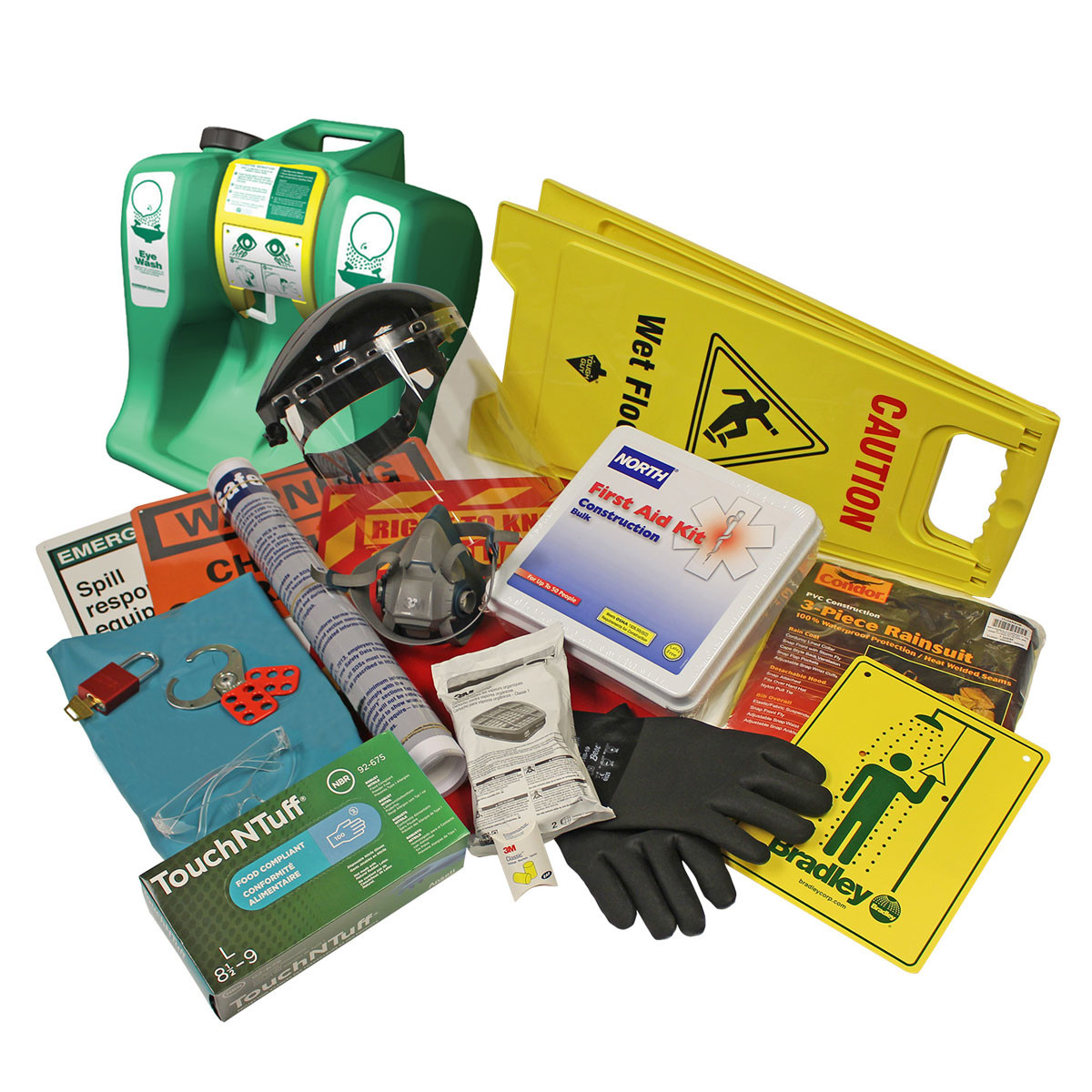 Car Wash Emergency/PPE Safety Kit | Sonny's