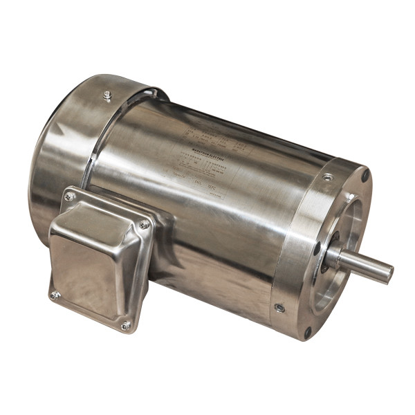 Motor, 1-1/2HP, 1725RPM, 56C Frame, TEFC Enclosure, 3 Phase, 208-230 ...