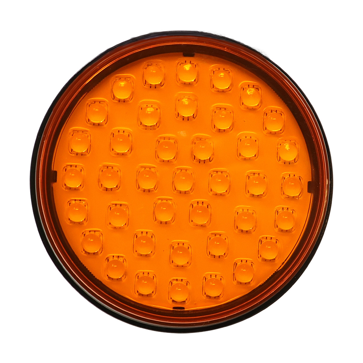 Strobe Light, 4in Round, Amber | Sonny's