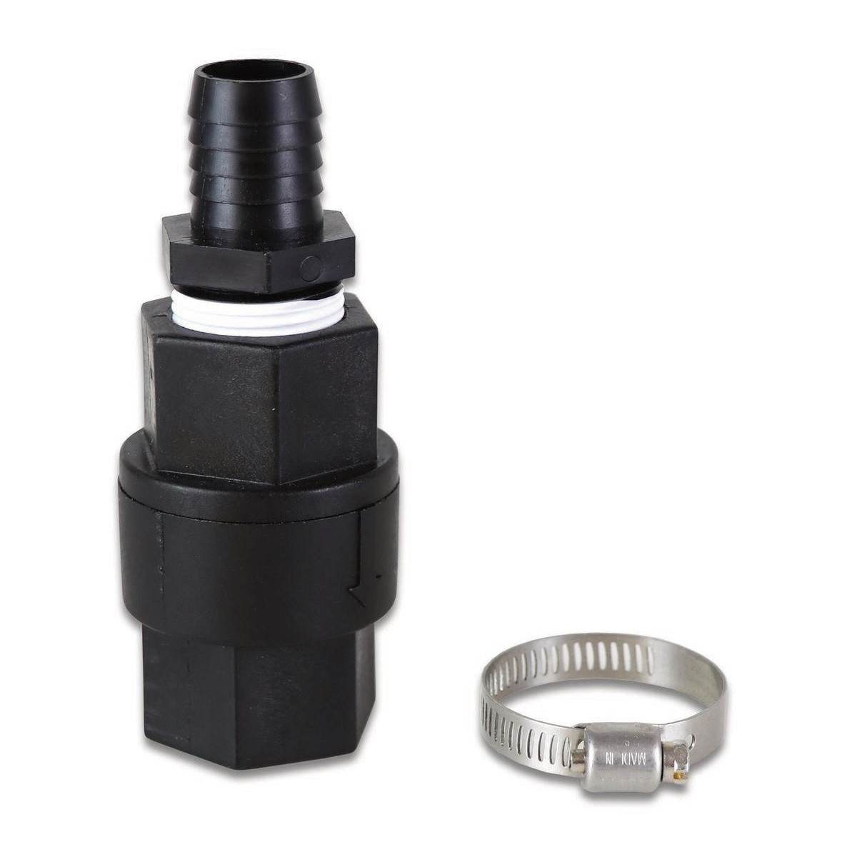 PC3 BAM Check Valve & Hose Barb Kit, 3/4in FNPT to 3/4in HB, 1002384 ...
