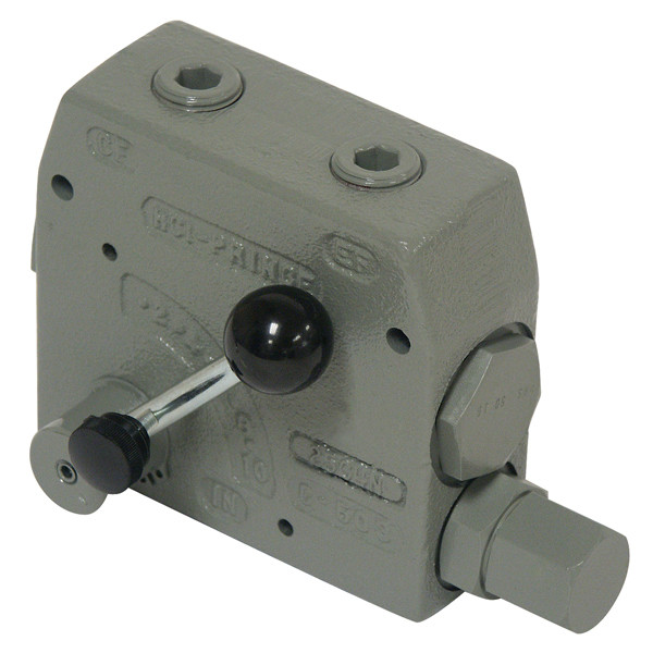 16-Gallon Adjustable Pressure Flow Control Valve, 1/2in FPT Ports ...