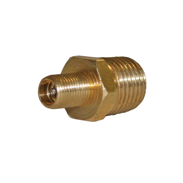 Valve Body Brass Air Filler, 1/4in MPT for Beverage Tank 46-622 | Sonny's