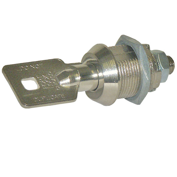 High Security Tubular Cam Lock with 2 Keys, Cylinder L 5/8in | Sonny's