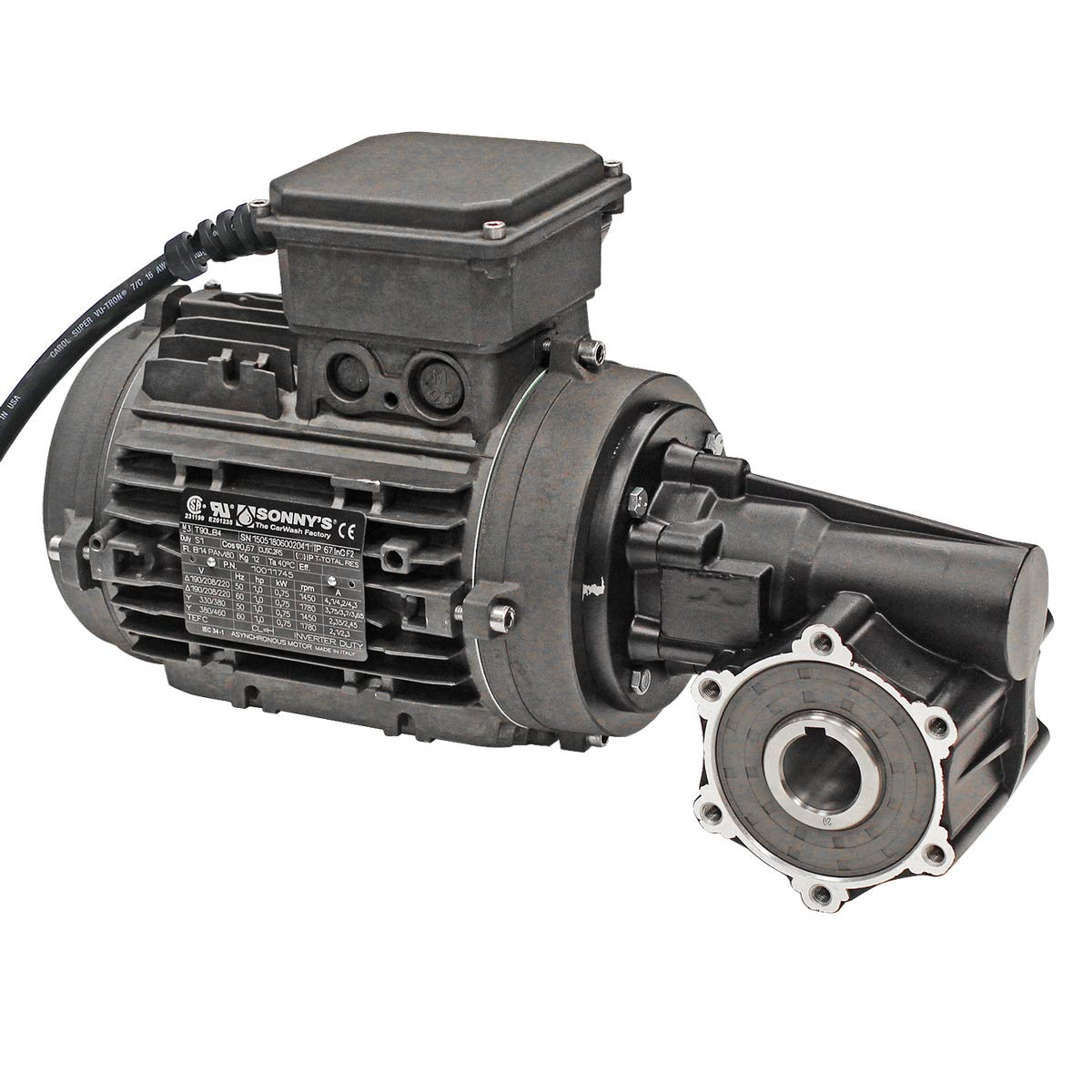 Transtecno, Flender Style Gearbox, 1HP, 25:1 Ratio | Sonny's