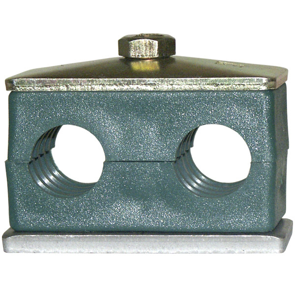 Stauff Beta Clamp Twin, 1/2in I.D. for Hydraulic Hose, SP319 | Sonny's
