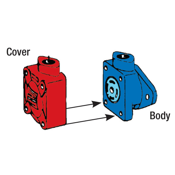 Vickers Vane Pump, V10 Series, 10.5GPM @1800RPM, A Configuration, V10 ...