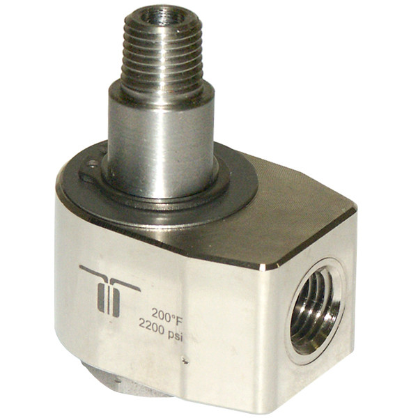 90° Boom Swivel, 1/4in FPT x 3/8in MPT, 2200PSI, 200°F, 30RPM ...