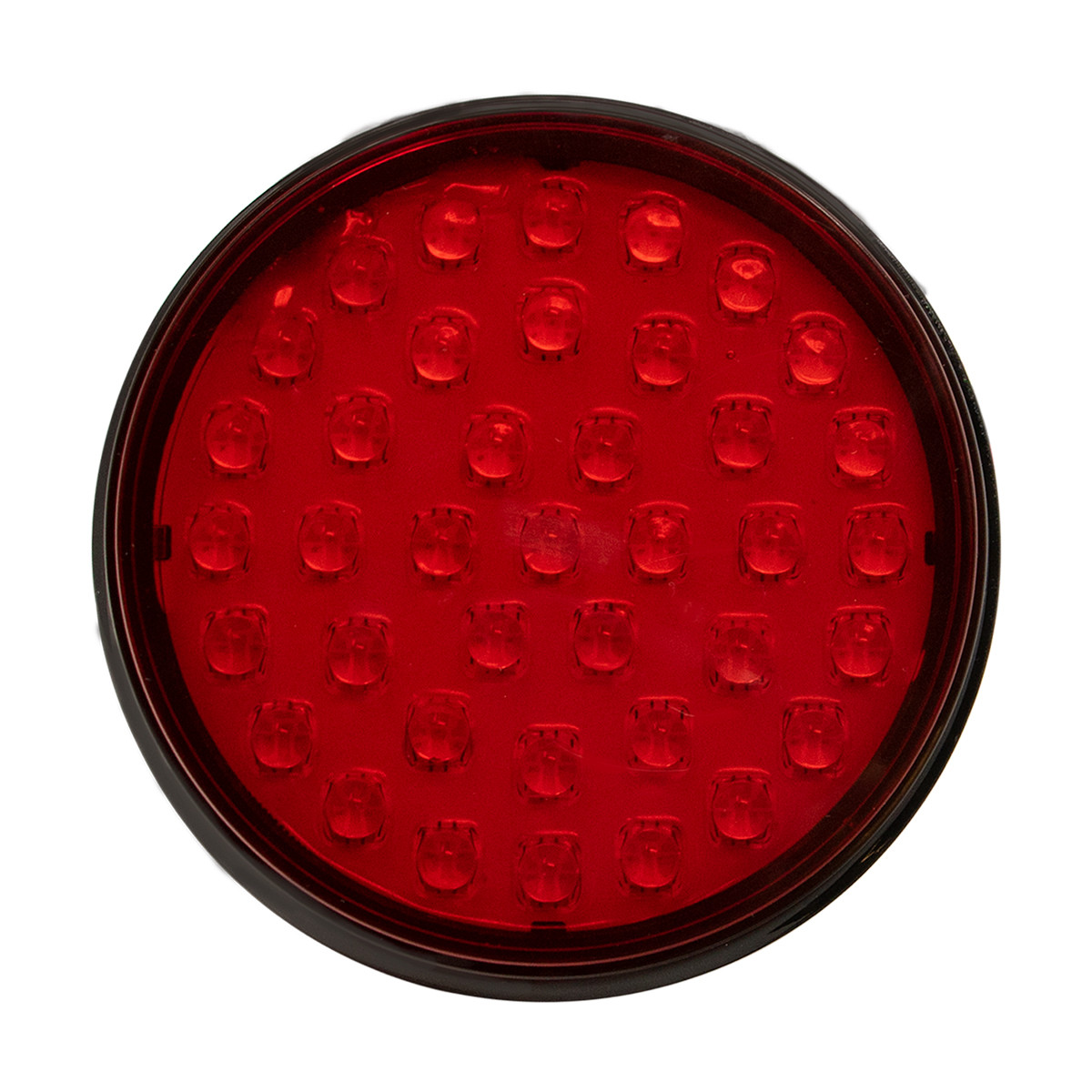 Strobe Light, 4in Round, Red | Sonny's