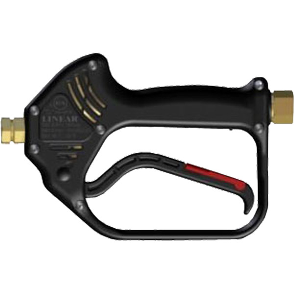 Non-Weep Rear Entry Spray Gun, 10.5GPM, 5000PSI, 3/8in FPT Inlet, 1/4in ...