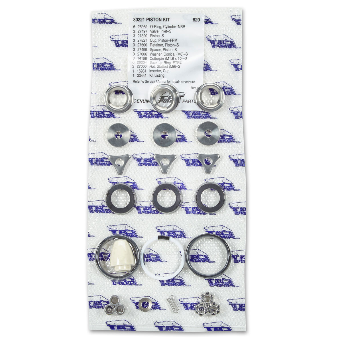 Piston Kit for 820 Pump | Sonny's