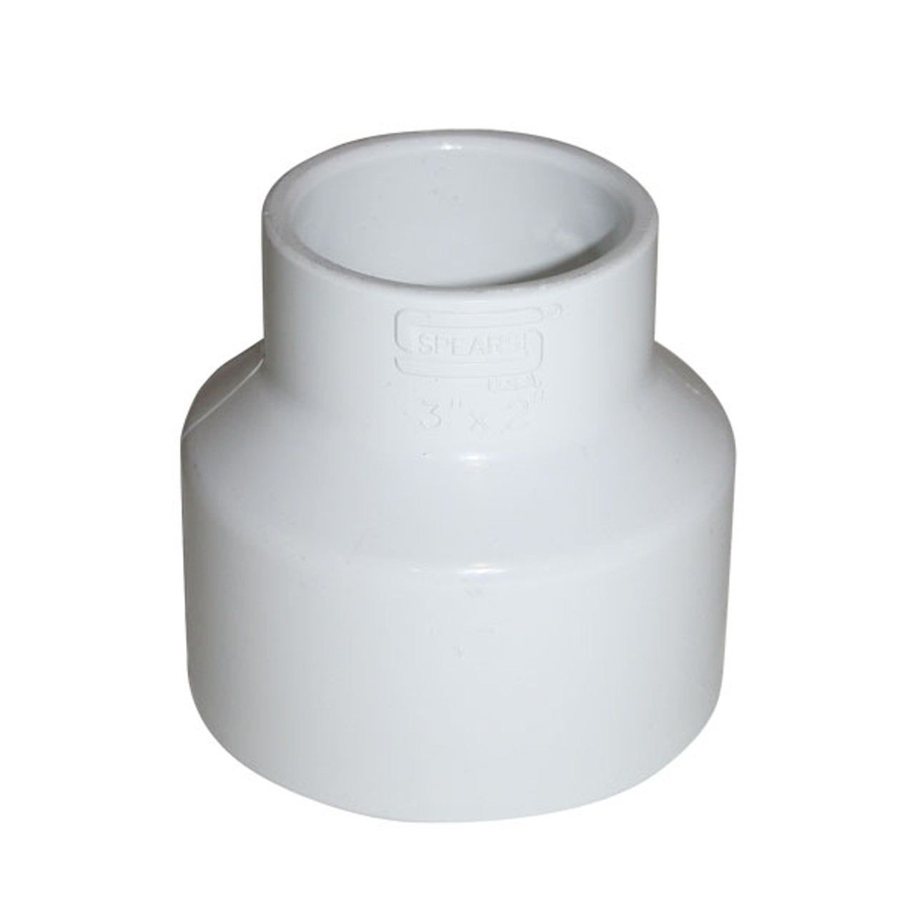 Reducer Coupler, 3in Socket x 2in Socket, PVC SCH40 | Sonny's