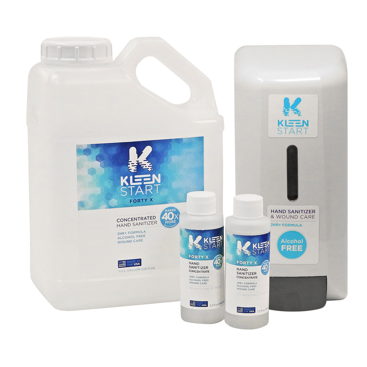Kleen Start BZK Hand Sanitizer Kit | Sonny's
