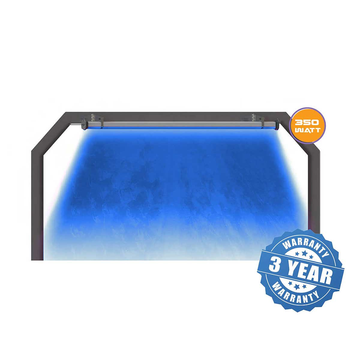 6ft LED MAXX Single Color Light Bar, Blue | Sonny's