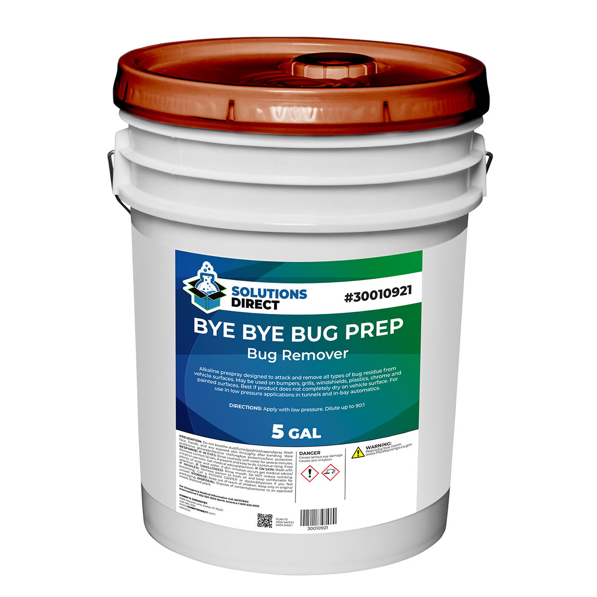 Bye Bye Bug Prep, 5-Gallon Pail | Sonny's