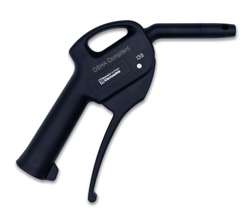 Blow Gun, 1/4in FPT, 150PSI, OSHA Compliant, Black, 27202 | Sonny's