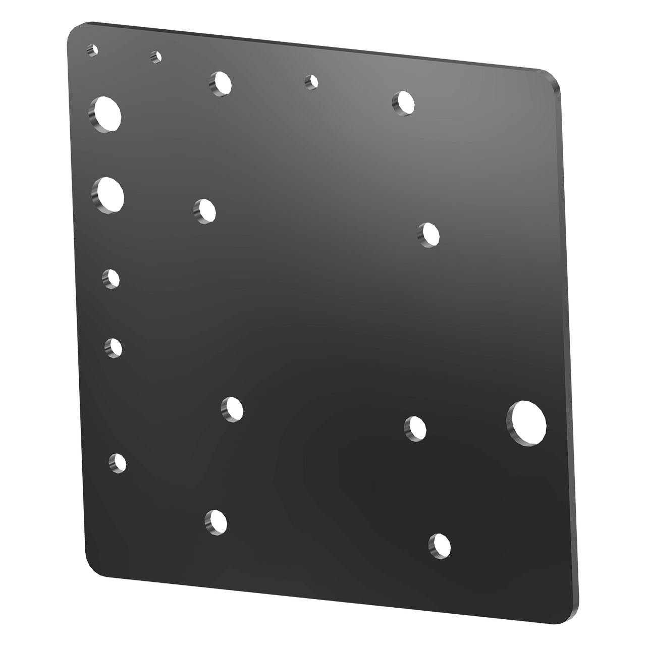 Bearing and Post Mounting Plate for Side Washer, Stainless Steel ...