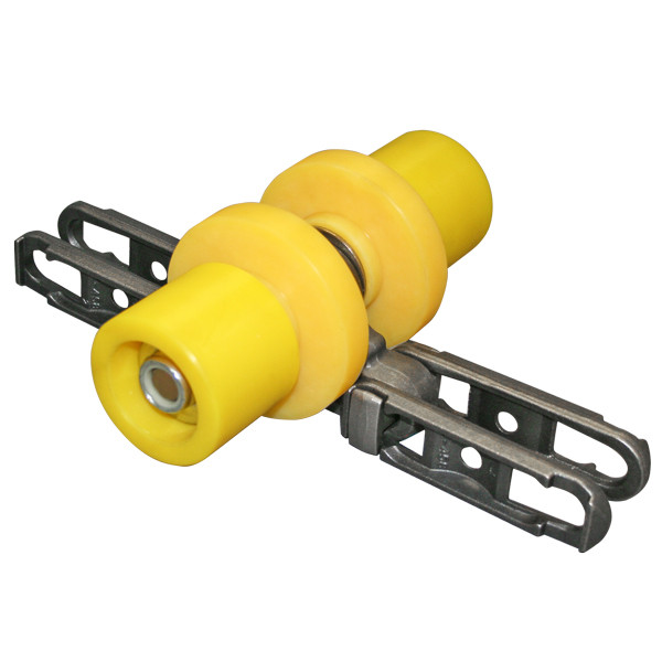 Roller Assembly, 4 Wheel with X458 Carrier Link and Side Bar Chain ...