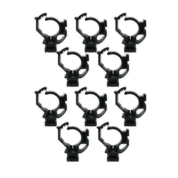 Sonny's|Unistrut Clamp, 1in I.D. PVC, Pack of 10, Snap N Strut