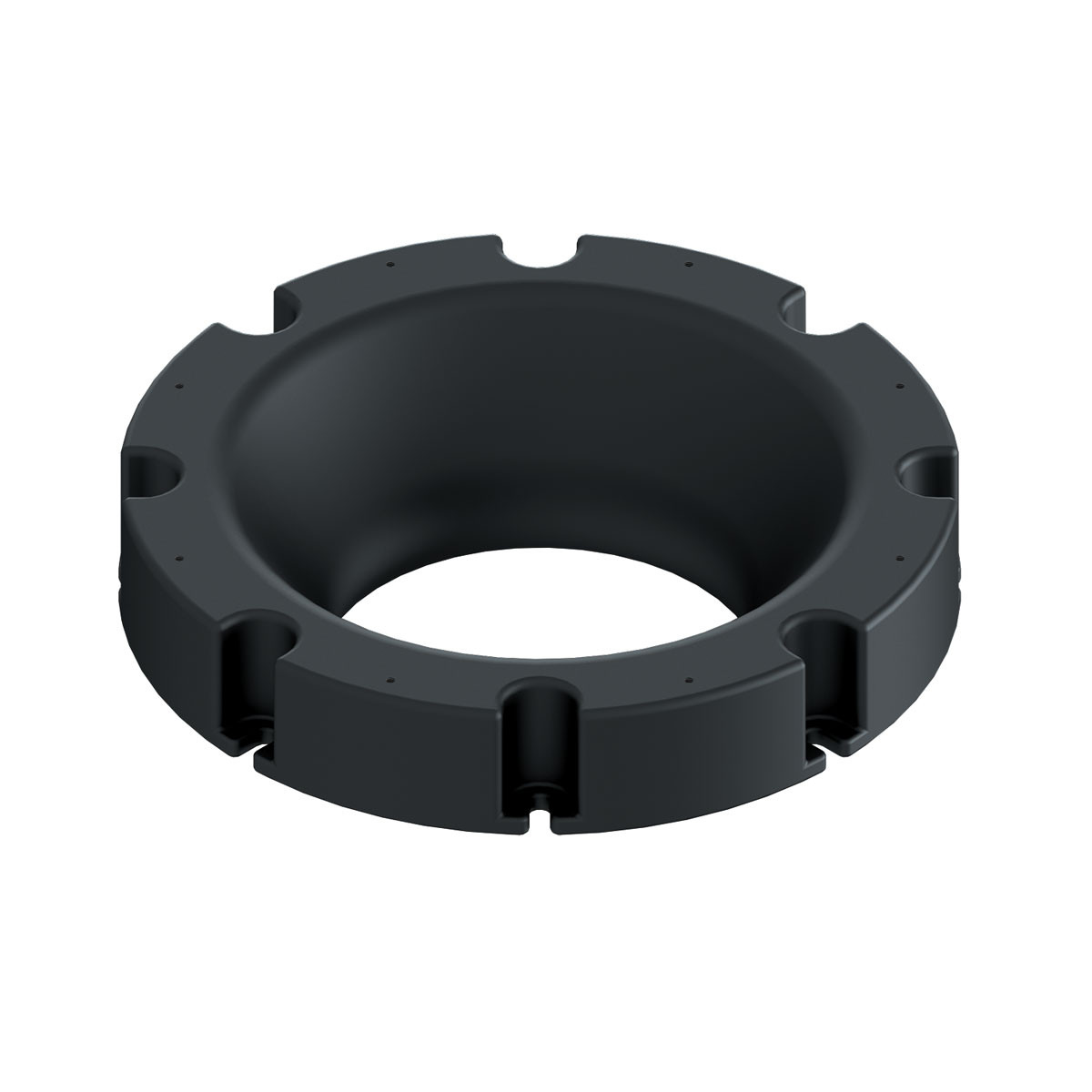 Plastic Venturi Cone Inlet for Blower, Black | Sonny's