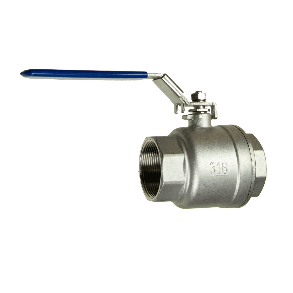 Ball Valve, 2in Threaded, Stainless Steel, 050-200-SS | Sonny's