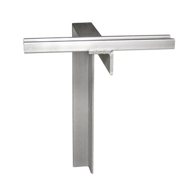 L Bracket, 4in PVC Wall to Equipment, 1 Line, Wall Angle 12in L x 16in ...