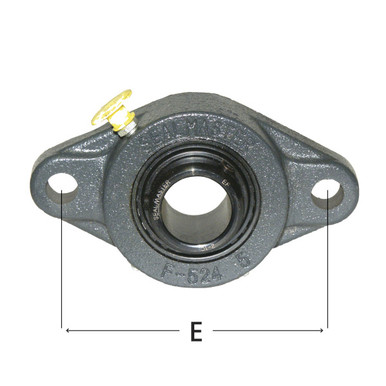 Flange Bearing, 2-Bolt, 1in Shaft Dia. | Sonny's