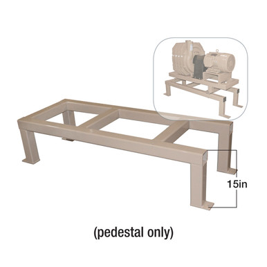 Universal Vacuum Lift Stand Riser, 15in Off Ground, Welded and Painted ...
