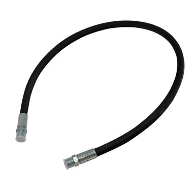 Single-Braid Hose Assembly with (2) 3/8in Wire-Braid Swage Fittings, 3 ...