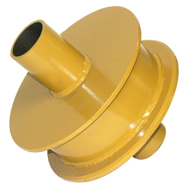 Take-Up Drum W with Plastic Bushings, 2in Stationary Shaft for Hanna ...