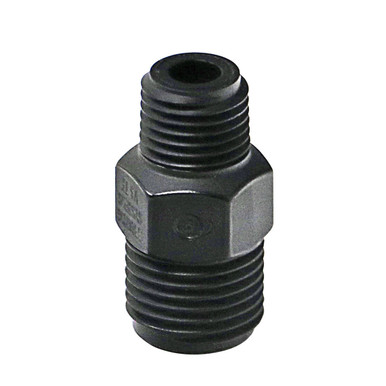 UniJet Male Nozzle, 1/4in Inlet, Nylon, Black, Spraying Systems CP8028 ...