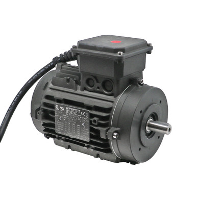 Motor, 1HP, 1800RPM, 80b14 Frame, TEFC Enclosure, 3 Phase, 230/460V ...