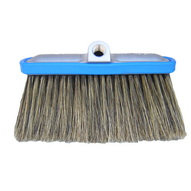 Foam Brush, Brass 1/2 FPT, 4-1/2in Hogs Hair Bristle, Aluminum Head ...