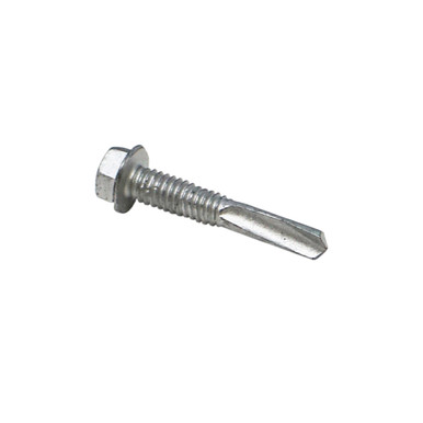 Hex Washer Head Tek Screw, #5PT 12-24 x 1-1/4in, Pack of 100 | Sonny's
