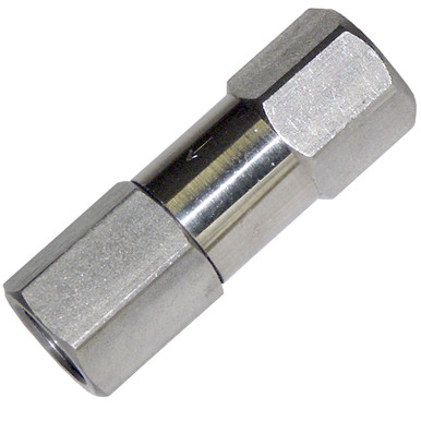 Check Valve Maxi Flow, 1/4in FPT x 1/4in FPT, 4GPM, 5000PSI, Stainless ...