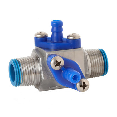 Rocket Quick Connect Chemical Injector Dual 2.6GPM @200PSI, Blue | Sonny's
