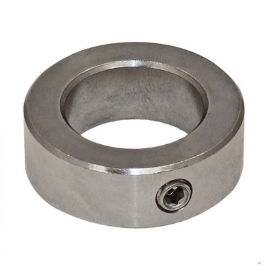 Solid Collar, 1 Piece 30mm I.D. x 54mm O.D. Stainless Steel | Sonny's