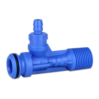 Single Composite Injector, PC2, 3/8in MPT, 2.25GPM, Dark Blue, 718086 ...