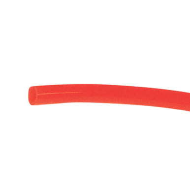 Tubing, 3/8in O.D. x 1/4in I.D. 145PSI, 100ft L, Polyurethane, Neon Red ...